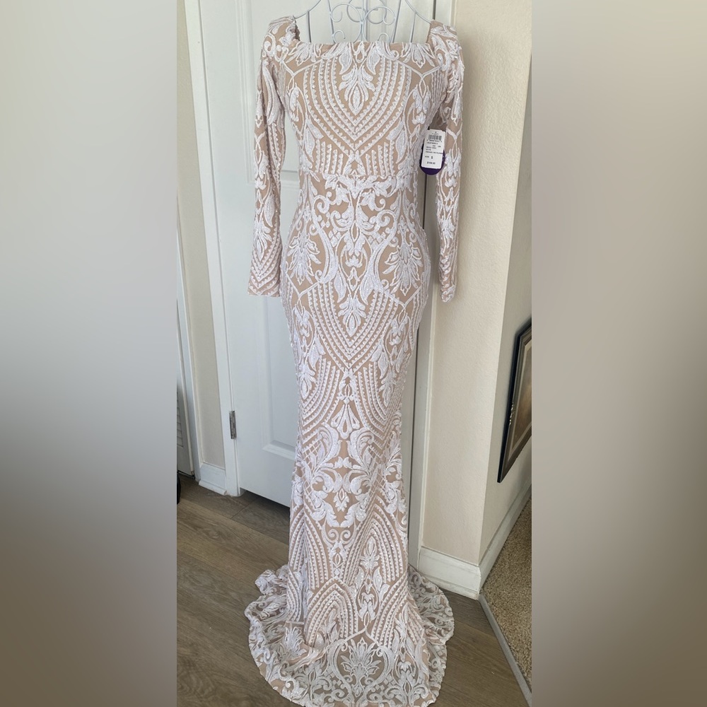 Mermaid Sequin Evening Gown. - Gem